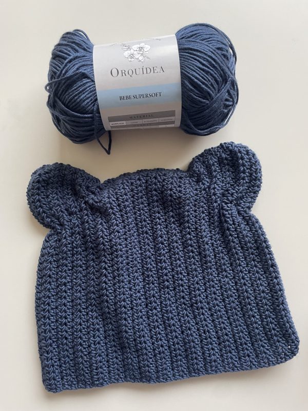 Patrón Gorro Gatito Lipa – Orquídea